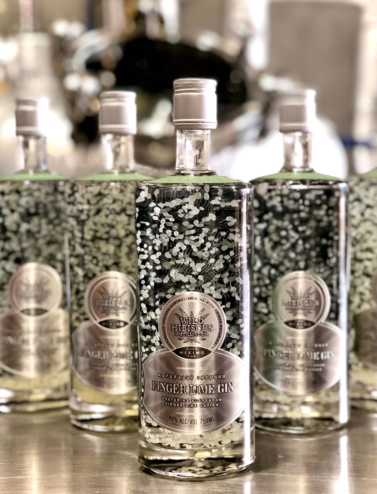 Finger Lime Gin 750ml – Gingle Bells Gin